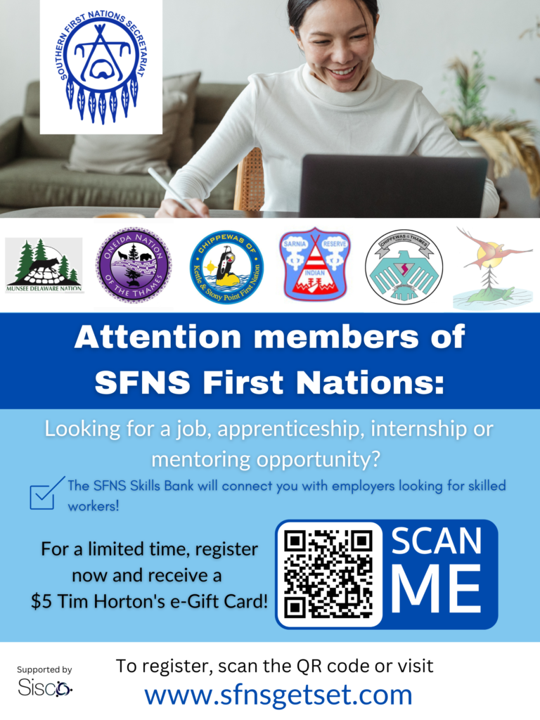 SFNS Skills Bank – Aamjiwnaang